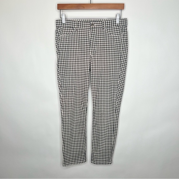 Uniqlo | Pants & Jumpsuits | Uni Qlo Square Checkered Pants Large W33 Inches Black White | Poshmark